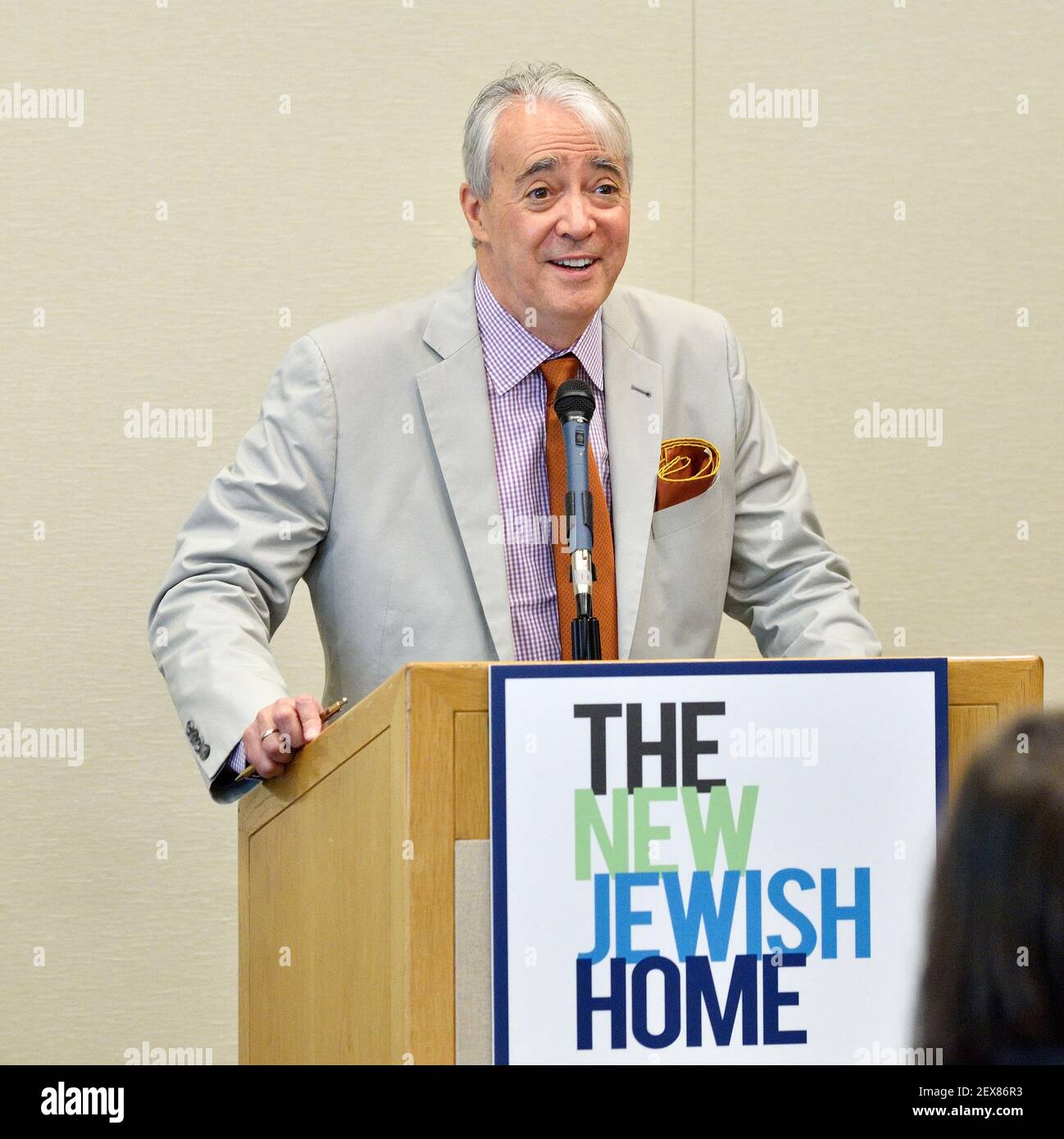 NPR commentator and author Scott Simon speaks at The New Jewish Home ...