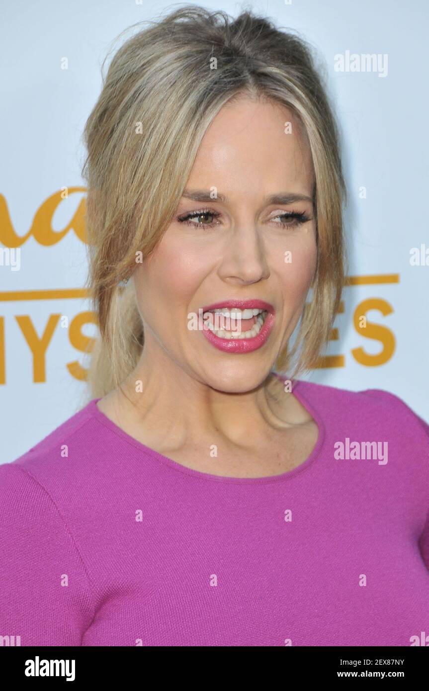 Julie Benz arrives at the Hallmark Channel and Hallmark Movies And ...