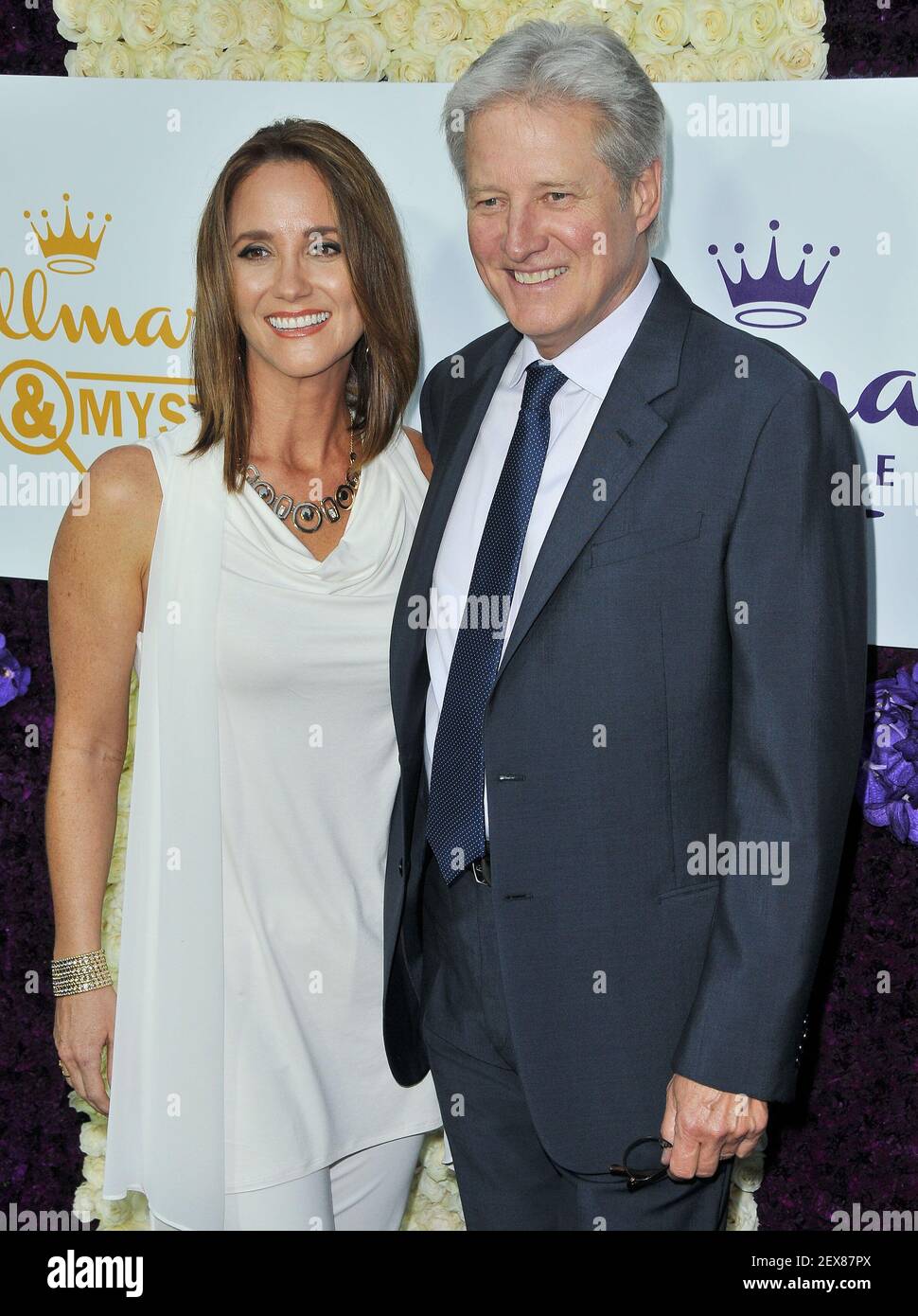 Verena King and Bruce Boxleitner arrives at the Hallmark Channel and ...