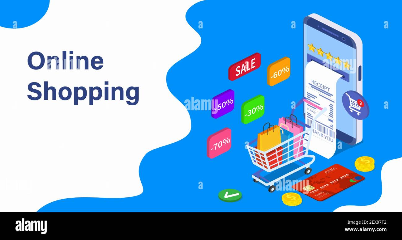 Business online shopping credit Stock Vector Images - Alamy