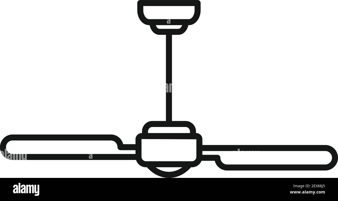 Electric fan icon shadow Cut Out Stock Images & Pictures - Alamy