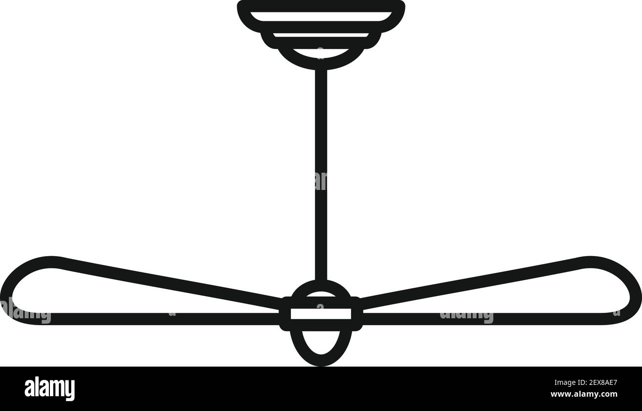 Chandelier icon outline black Black and White Stock Photos & Images - Alamy