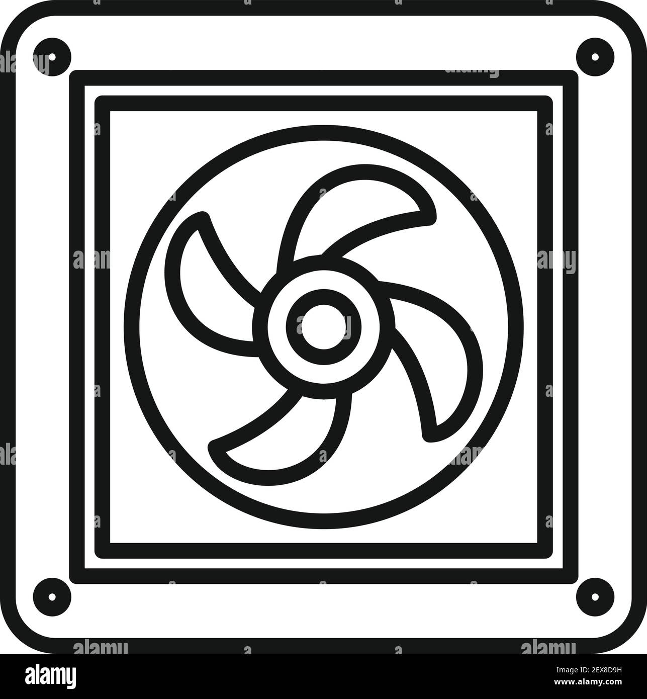 Compressor blade Stock Vector Images - Alamy