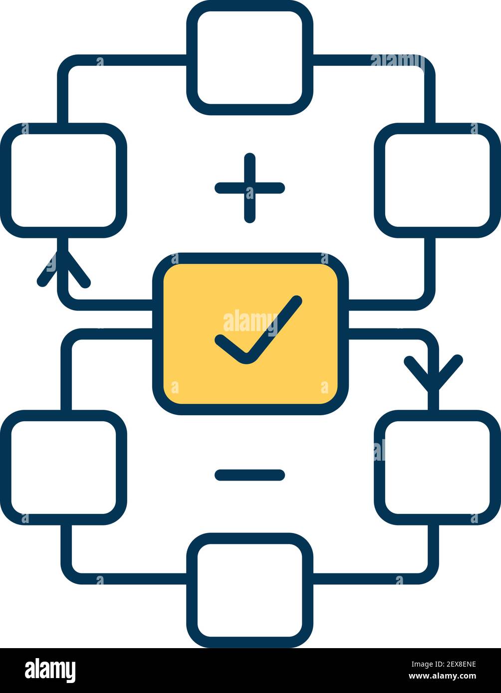 Homeostasis RGB color icon Stock Vector Image & Art - Alamy