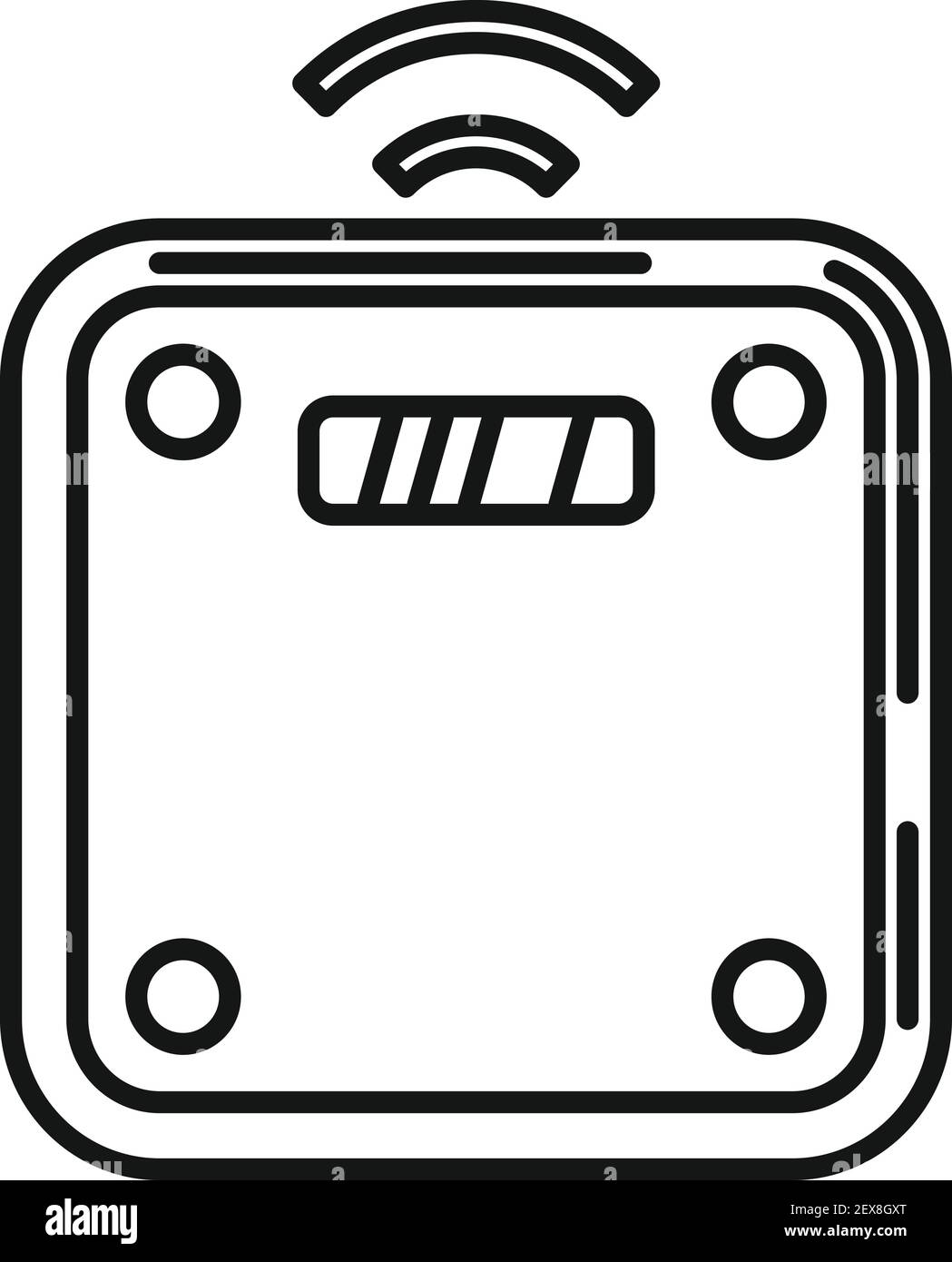 Body smart scales icon hi-res stock photography and images - Alamy