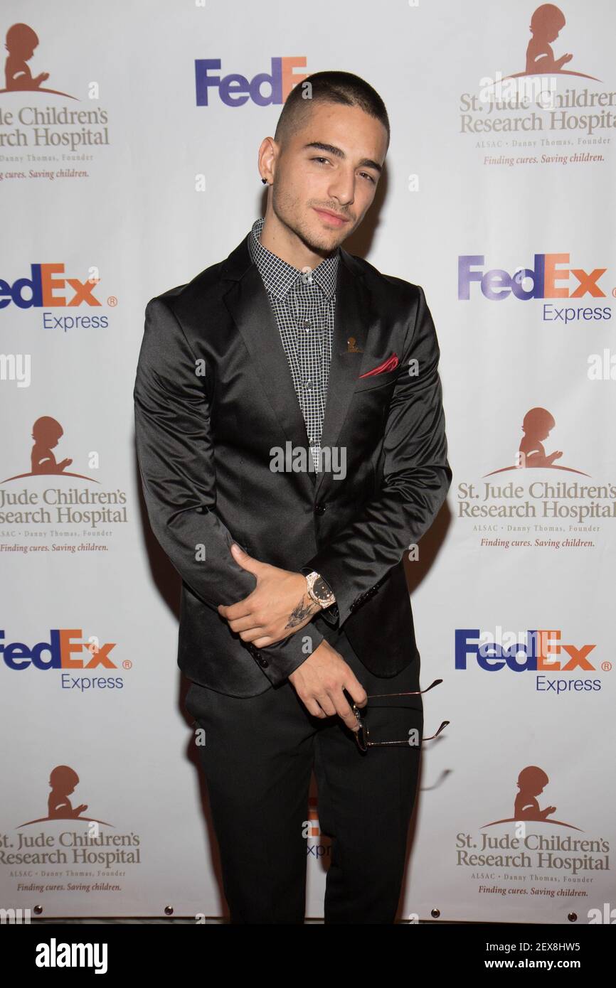 MIAMI, FLORIDA - MAY 16: Maluma is seen during the red carpet at the ...