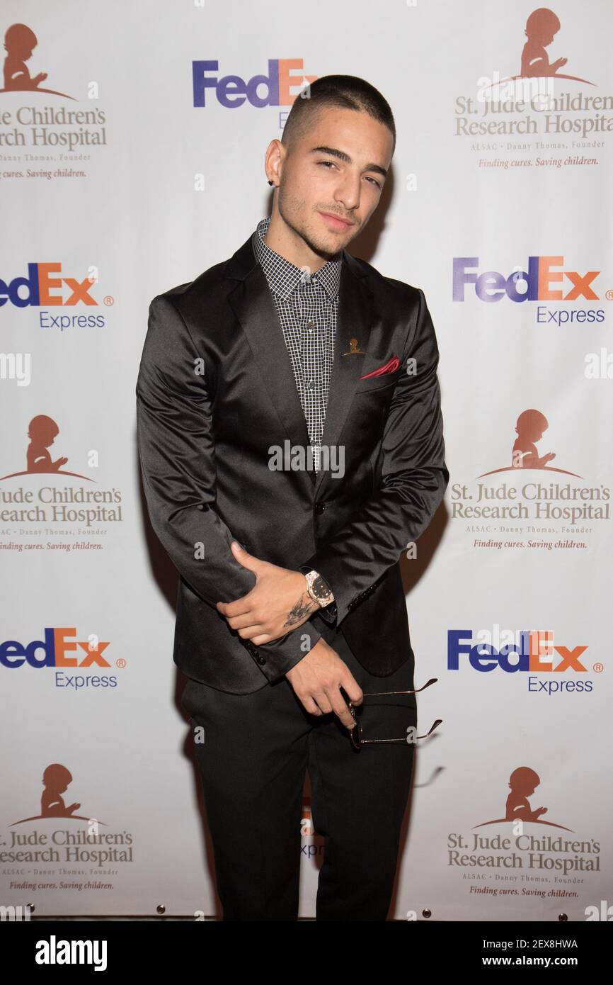 MIAMI, FLORIDA - MAY 16: Maluma is seen during the red carpet at the ...