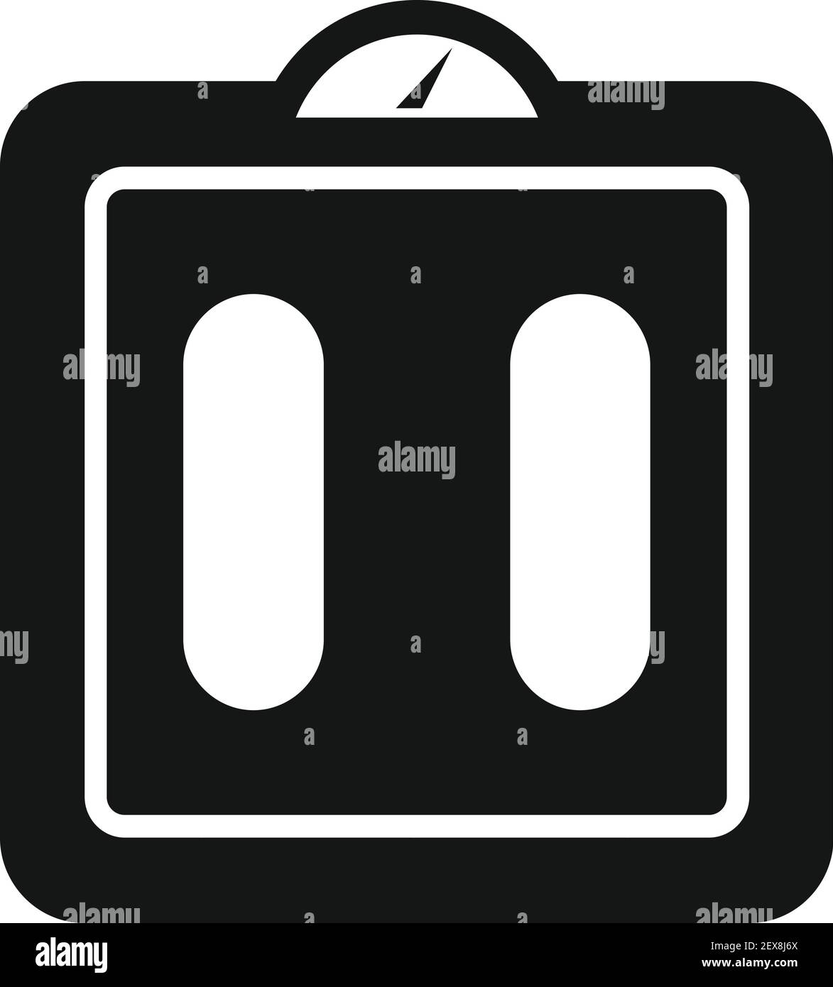 Smart scales gadget icon, simple style Stock Vector Image & Art - Alamy