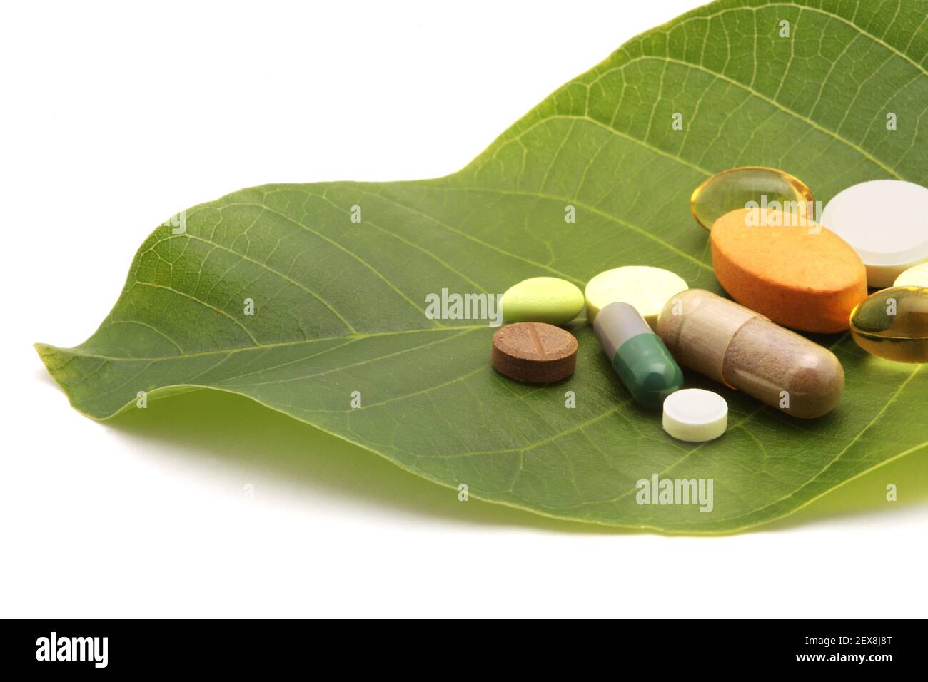 Vitamins pills and tablets Stock Photo - Alamy
