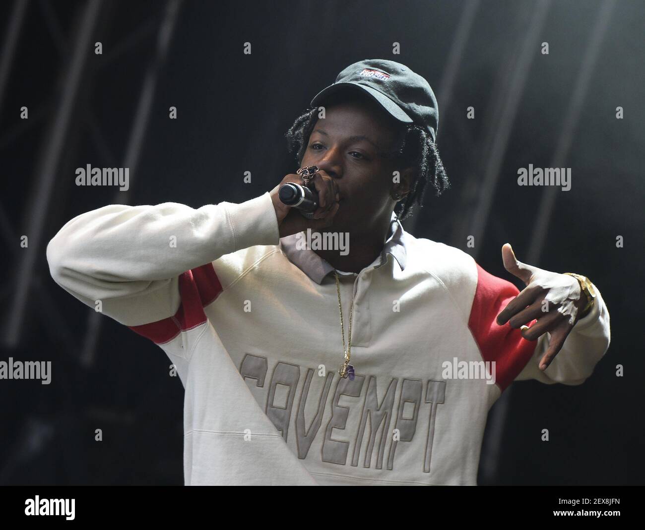 Joey Badass (real name: Jo-Vaughn Virginie Scott), an American hip hop ...