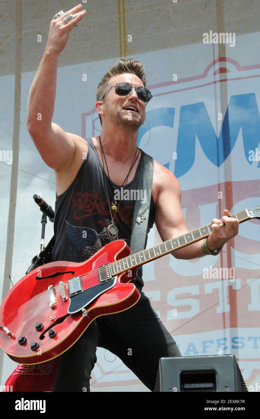 14 June 2015 - Nashville, Tennessee - Keifer Thompson, Thompson Square ...