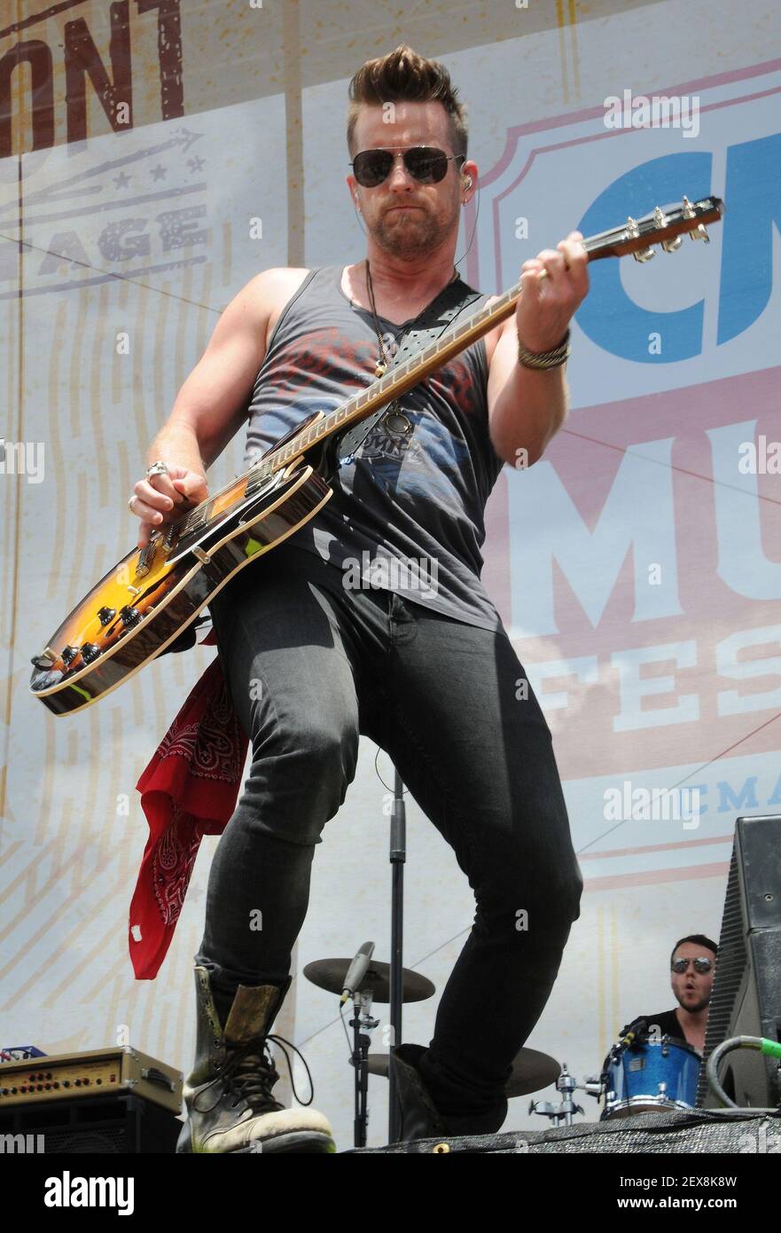 14 June 2015 - Nashville, Tennessee - Keifer Thompson, Thompson Square ...