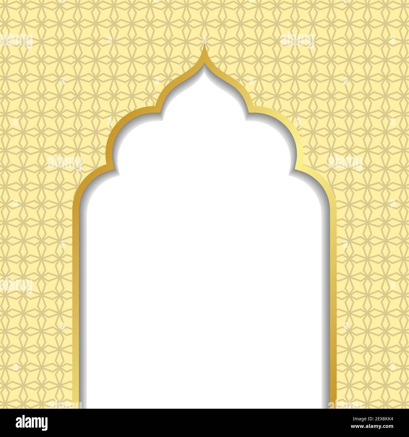 Ramadan Background With Golden Arch, With Golden Arabic, 51% OFF