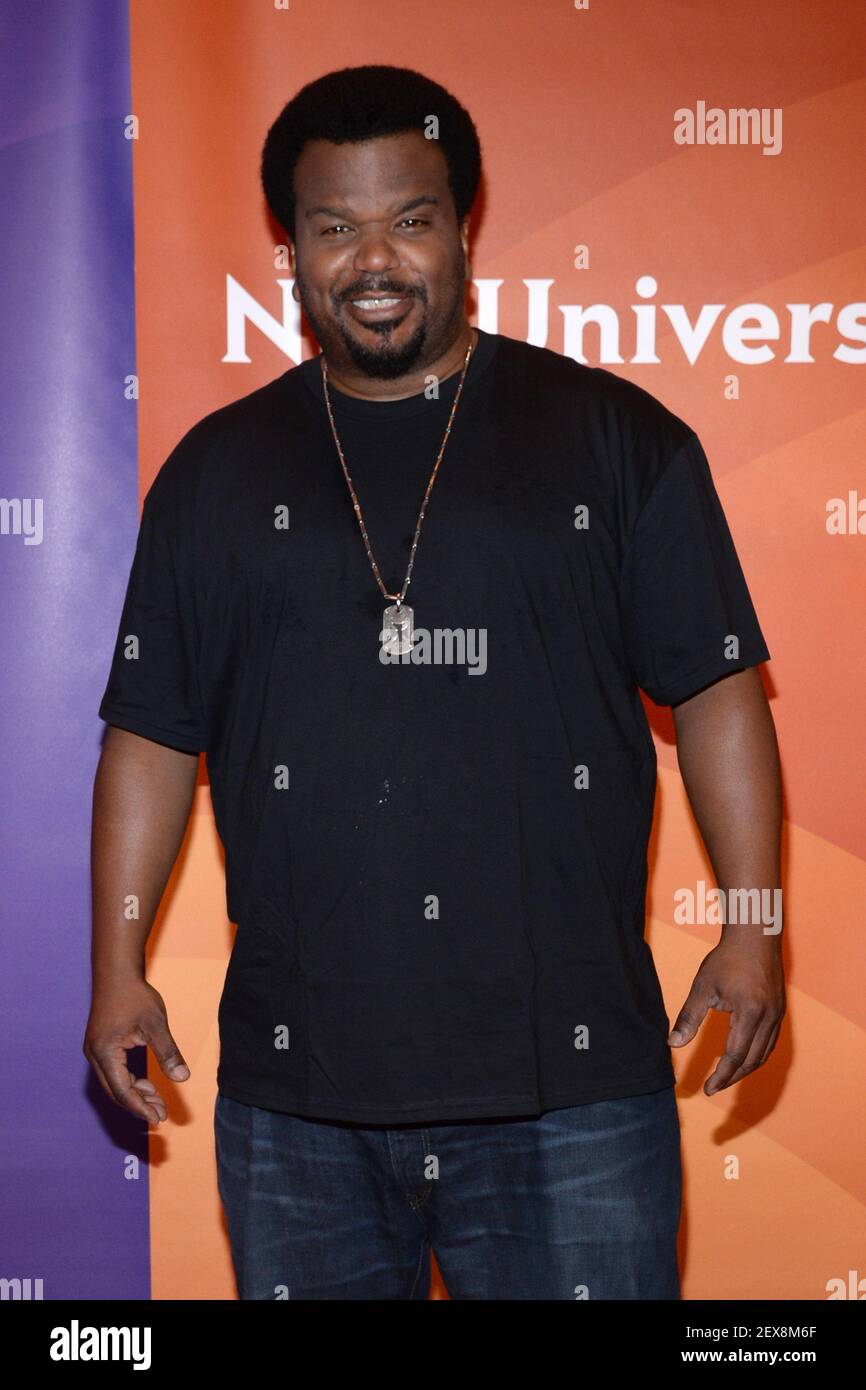 Actor Craig Robinson attends the NBCUniversal New York Press Day at the ...