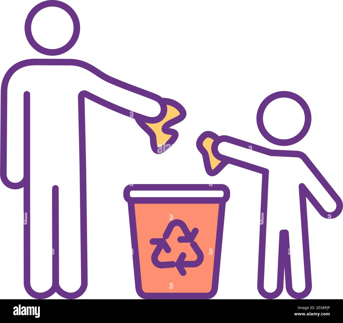 Throwing Garbage Properly Throwing Garbage Properly
