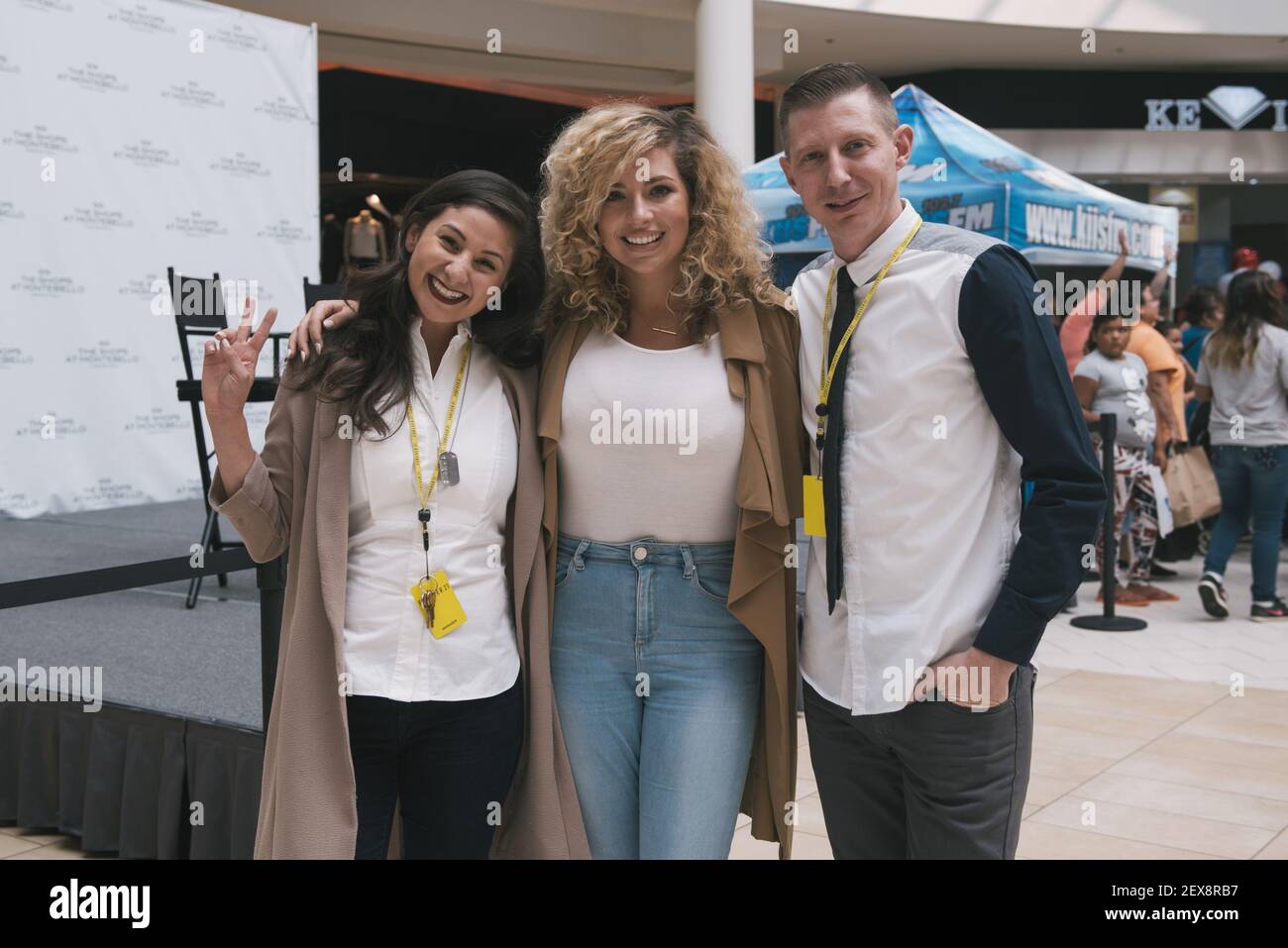 MONTEBELLO, CA - AUGUST 8, 2015 - Donnette Murray, Alex On The Mic, and ...