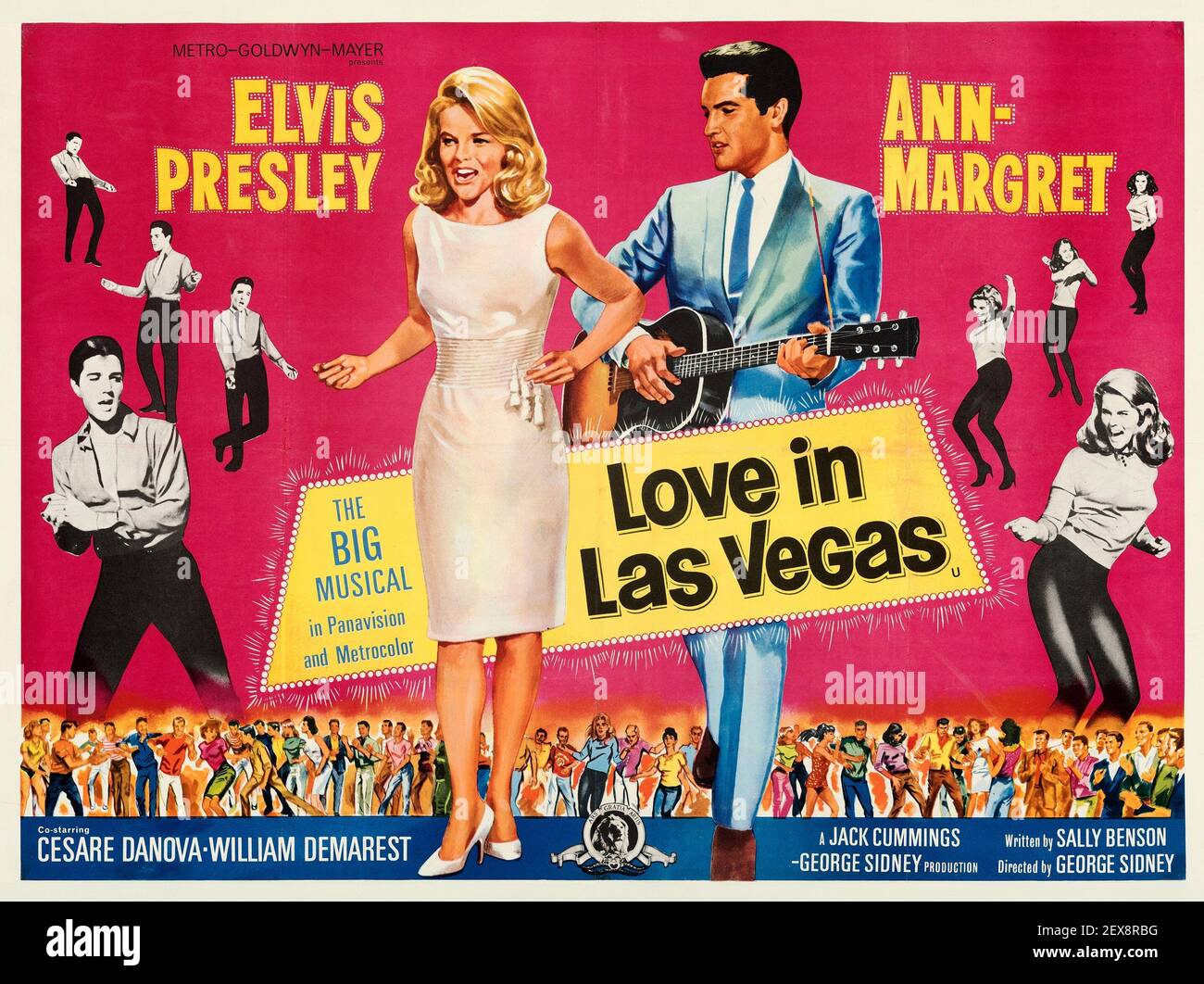 Vintage Elvis Presley Movie Film Poster High Resolution Stock ...