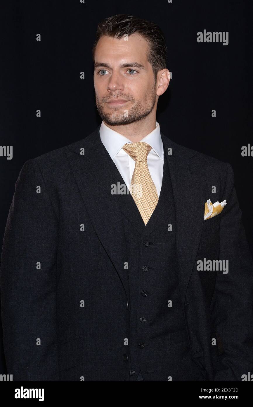 Actor Henry Cavill attends "The Man From U.N.C.L.E." New York Premiere ...