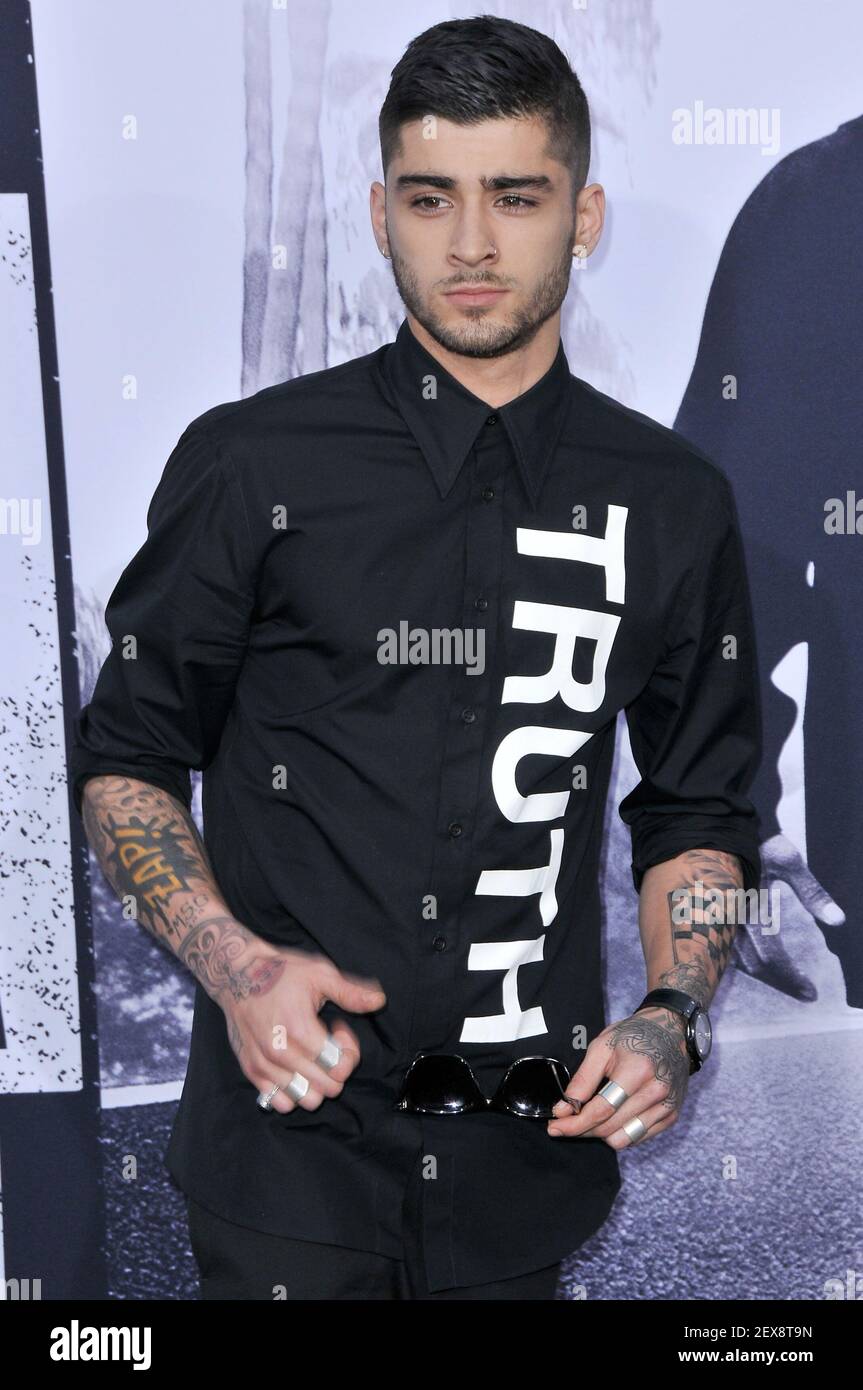 Zayn Malik arrives at the "Straight Outta Compton" Los Angeles Premiere ...