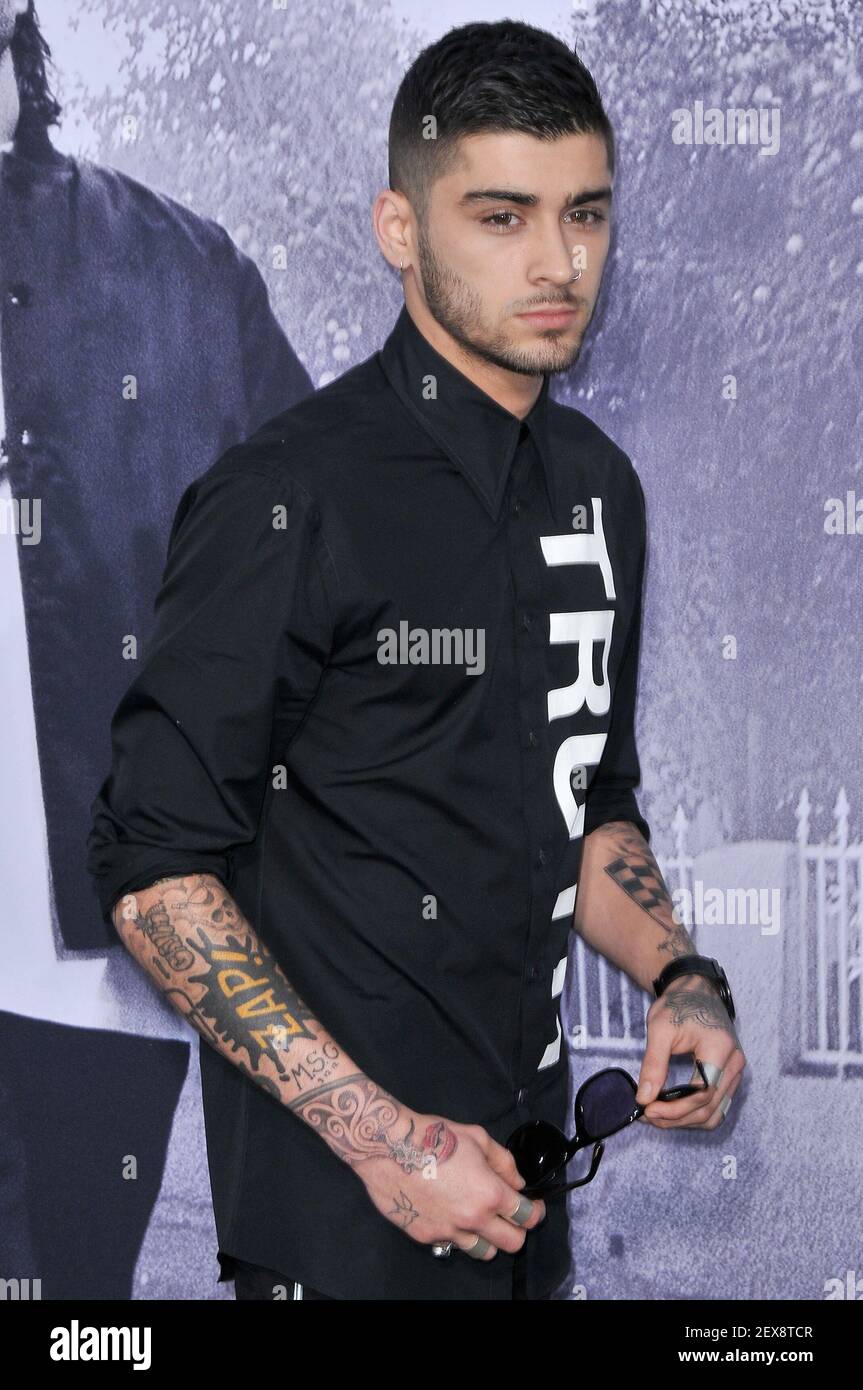 Zayn Malik arrives at the "Straight Outta Compton" Los Angeles Premiere ...