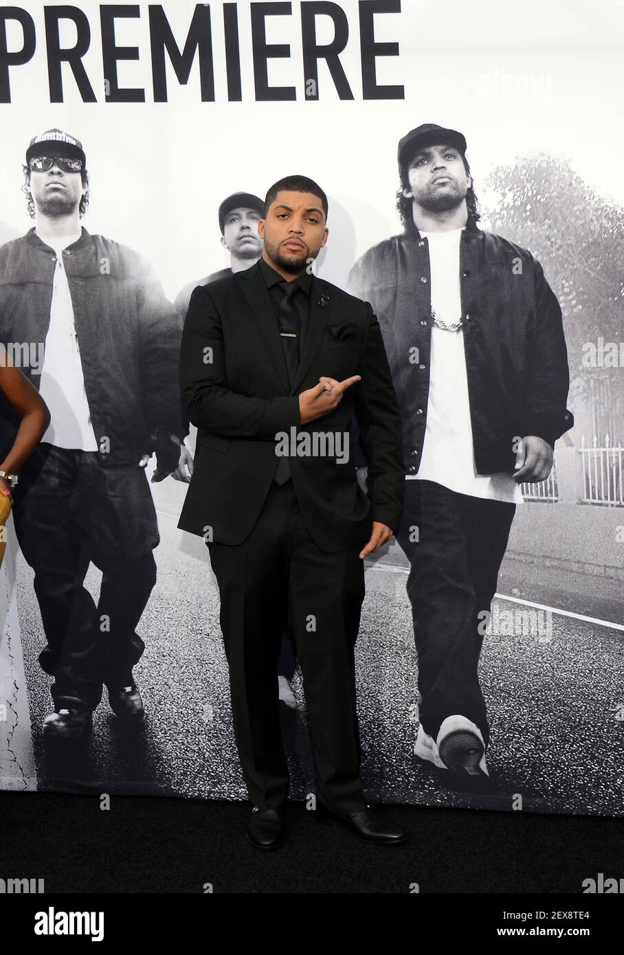 10 August 2015 - Los Angeles, California - O'Shea Jackson. Premiere Of ...