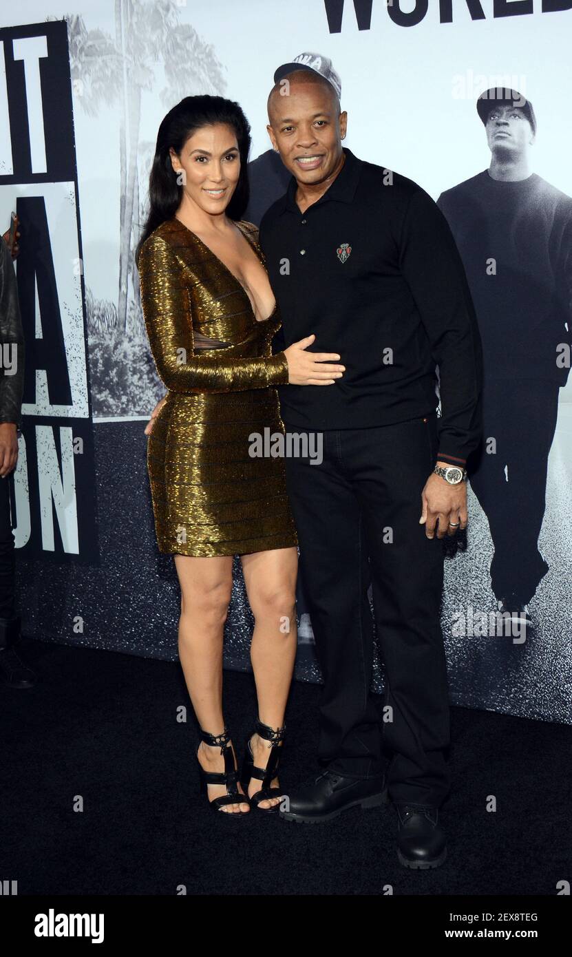 10 August 2015 - Los Angeles, California - Dr. Dre, Nicole Young ...