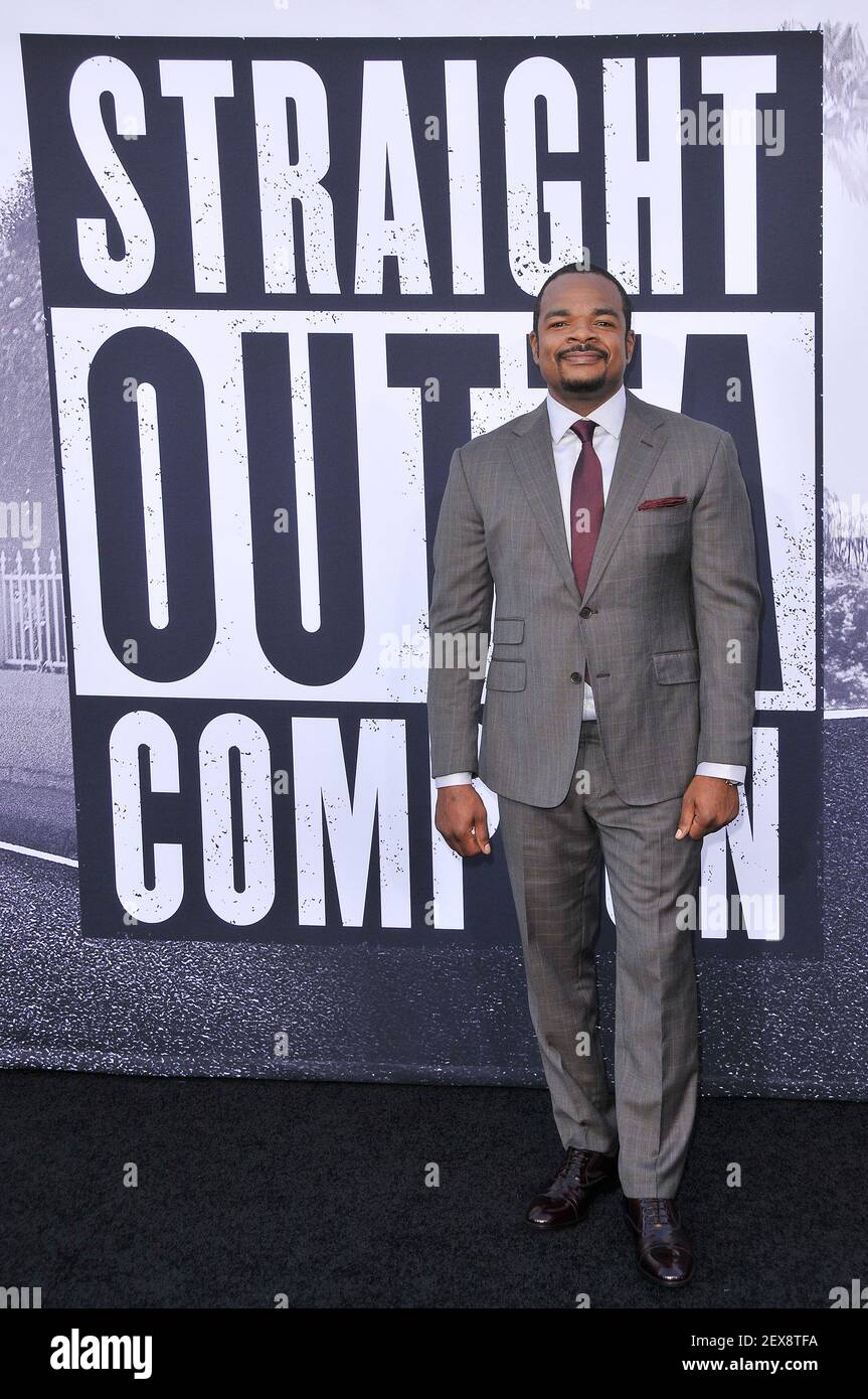 F. Gary Gray arrives at the "Straight Outta Compton" Los Angeles ...