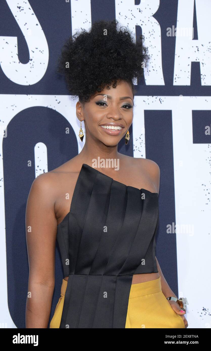 10 August 2015 - Los Angeles, California - Teyonah Parris. Premiere Of ...