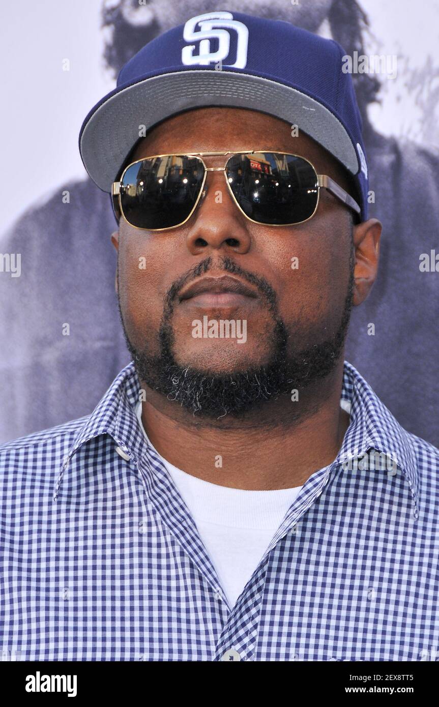 MC Ren arrives at the "Straight Outta Compton" Los Angeles Premiere ...
