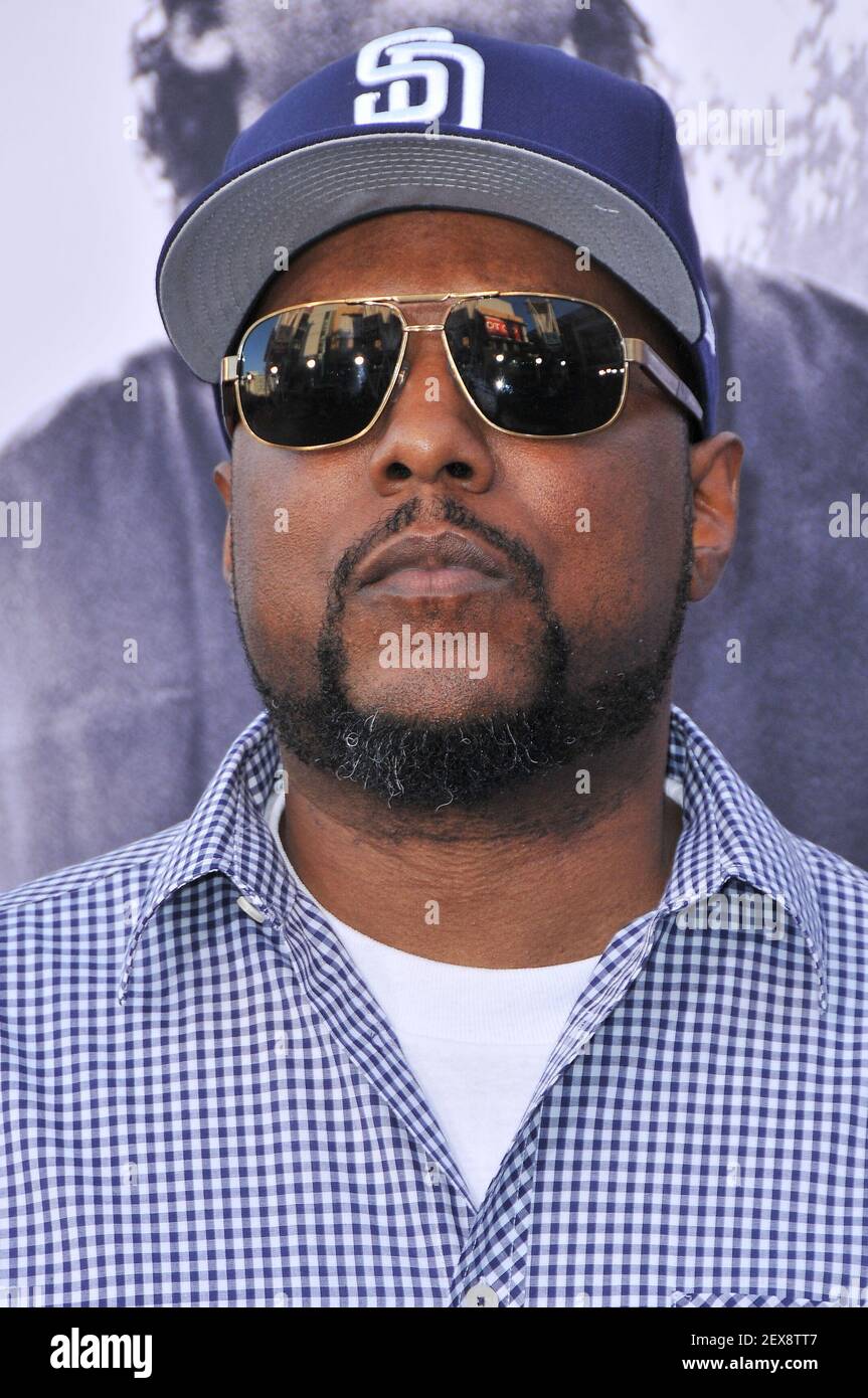 MC Ren arrives at the "Straight Outta Compton" Los Angeles Premiere ...
