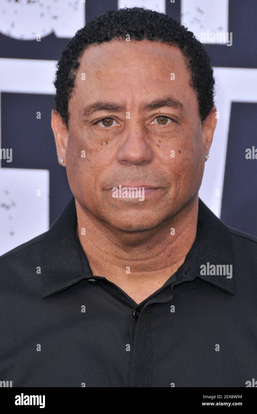 DJ Yella arrives at the "Straight Outta Compton" Los Angeles Premiere ...