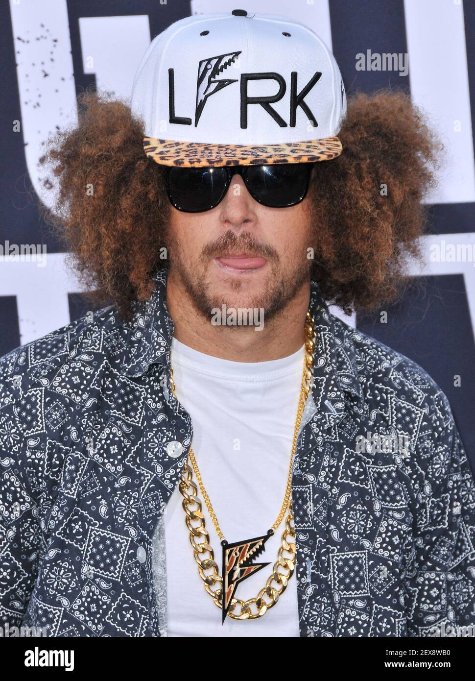 Red Foo arrives at the "Straight Outta Compton" Los Angeles Premiere ...