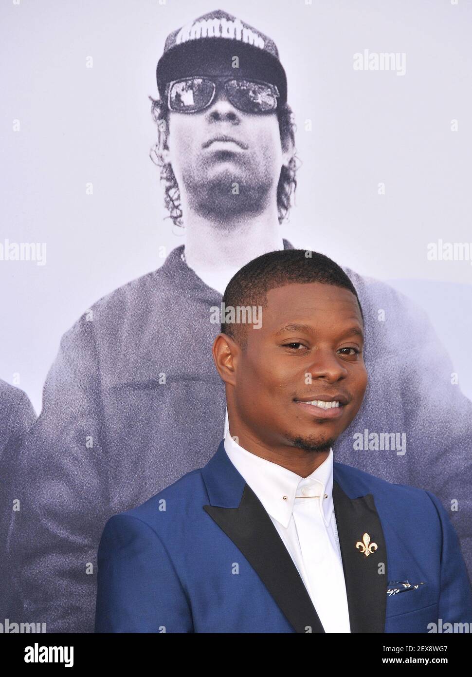 Jason Mitchell arrives at the "Straight Outta Compton" Los Angeles ...