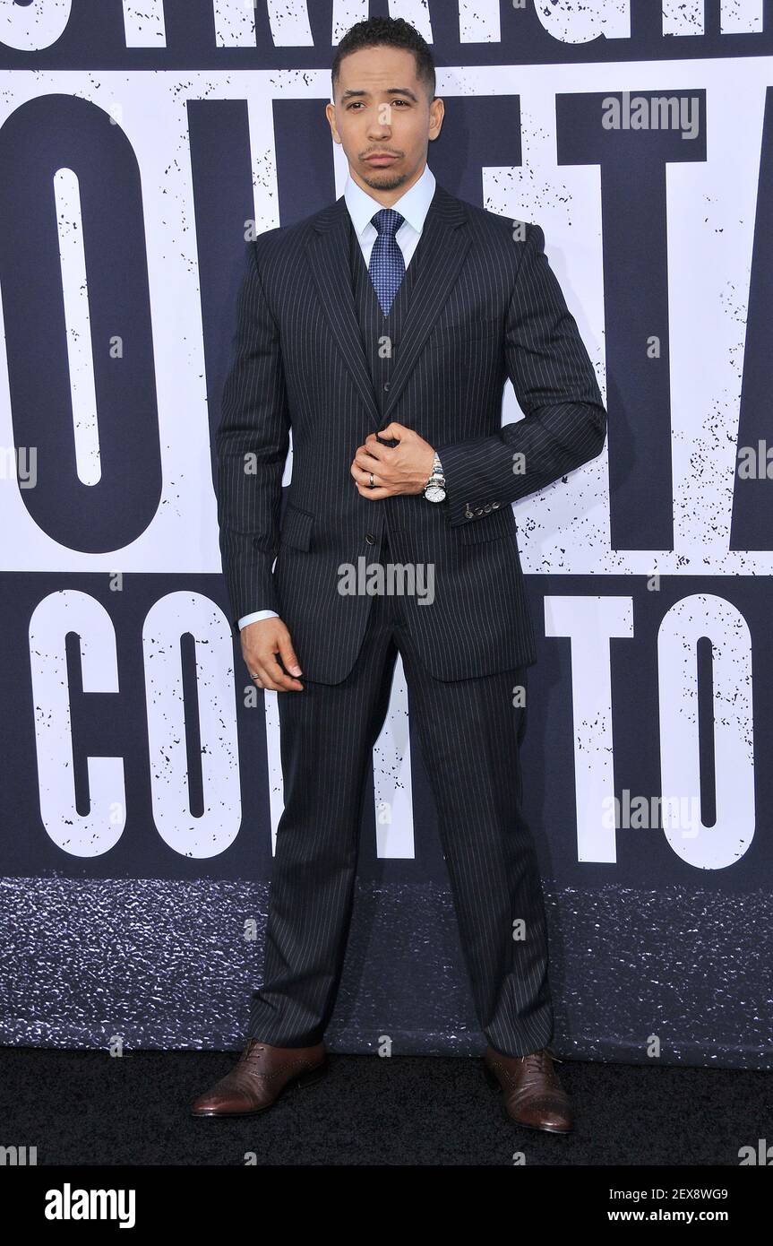 Neil Brown Jr. arrives at the "Straight Outta Compton" Los Angeles ...