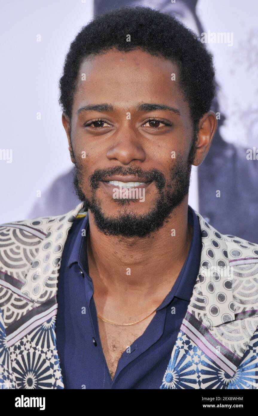 Keith Stanfield arrives at the "Straight Outta Compton" Los Angeles ...