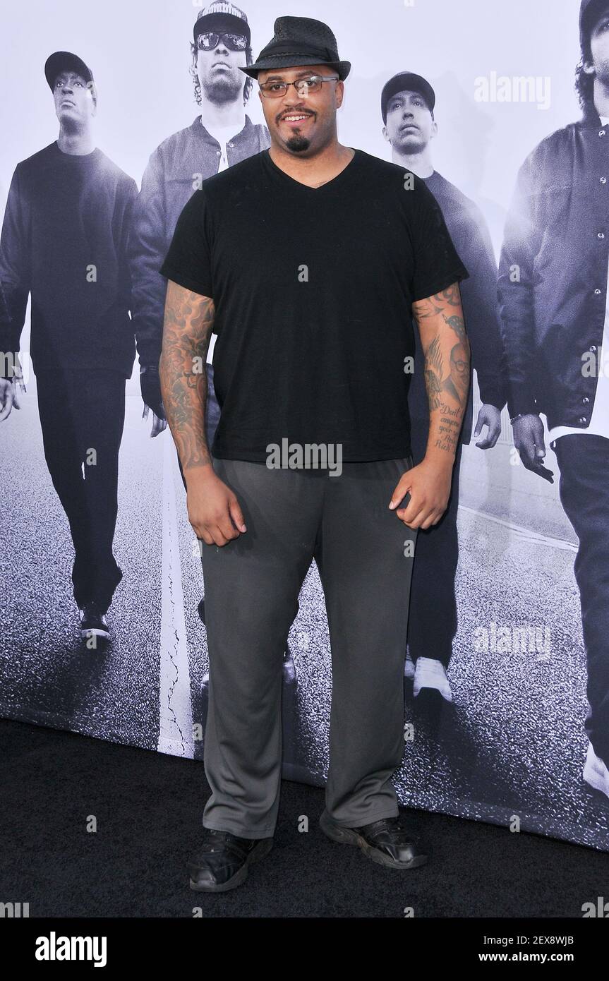 R. Marcos Taylor arrives at the "Straight Outta Compton" Los Angeles ...