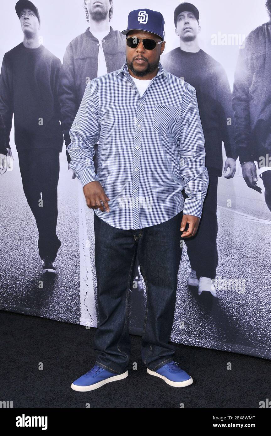 MC Ren arrives at the "Straight Outta Compton" Los Angeles Premiere ...