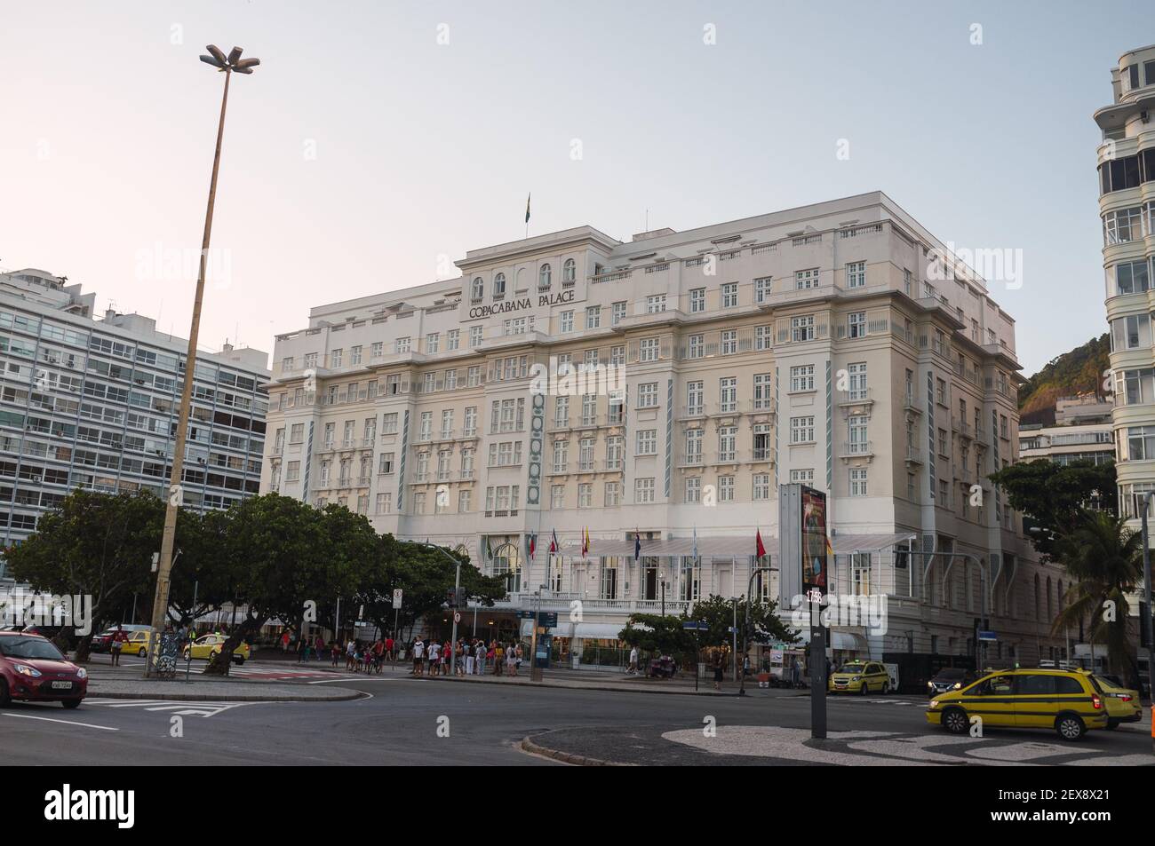 RIO DE JANEIRO, BRAZIL - Feb 28, 2021: Facade of the Ritz hotel on ...