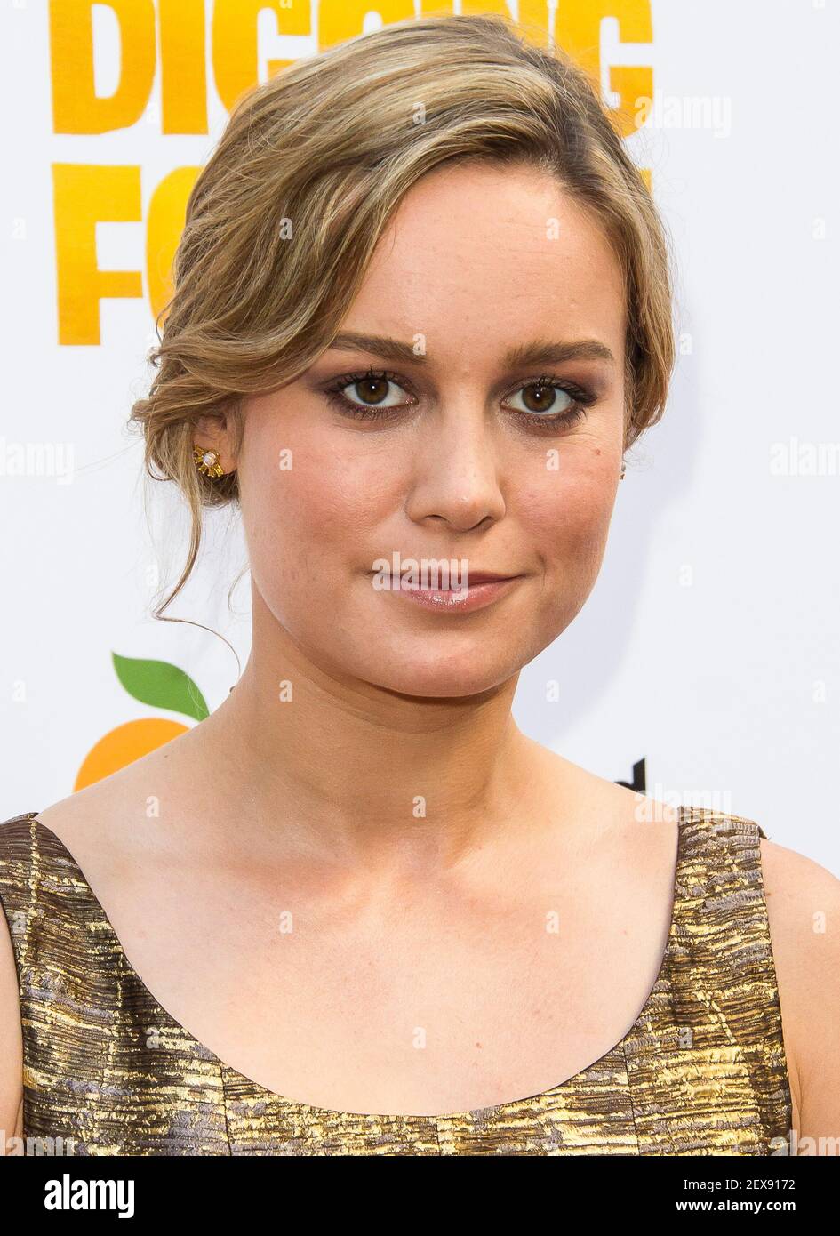 Brie Larson attends the premiere of 'Digging for Fire' at The ArcLight ...