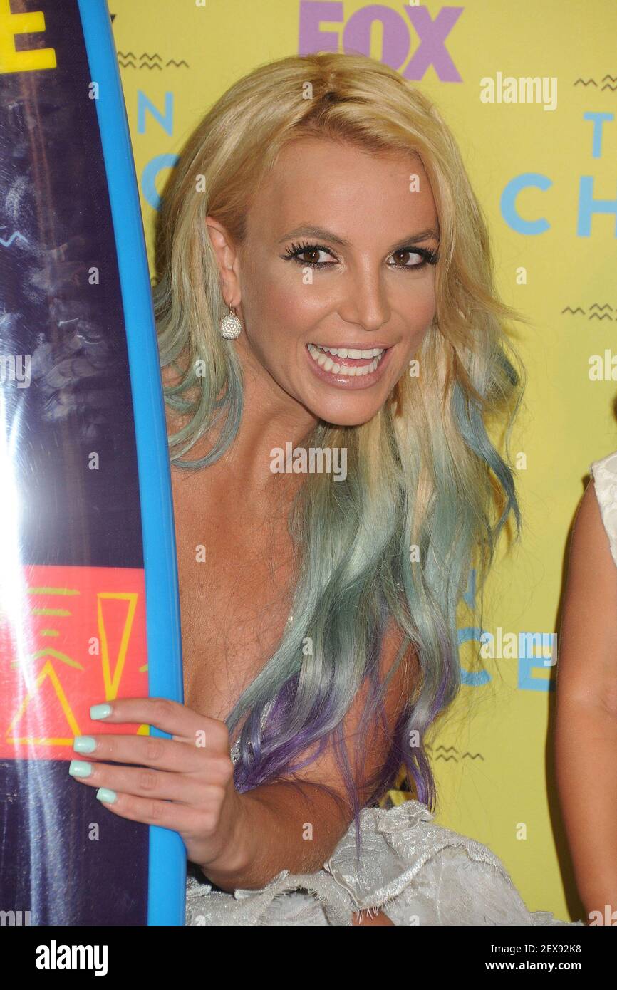 16 August 2015 - Los Angeles, California - Britney Spears. Teen Choice ...
