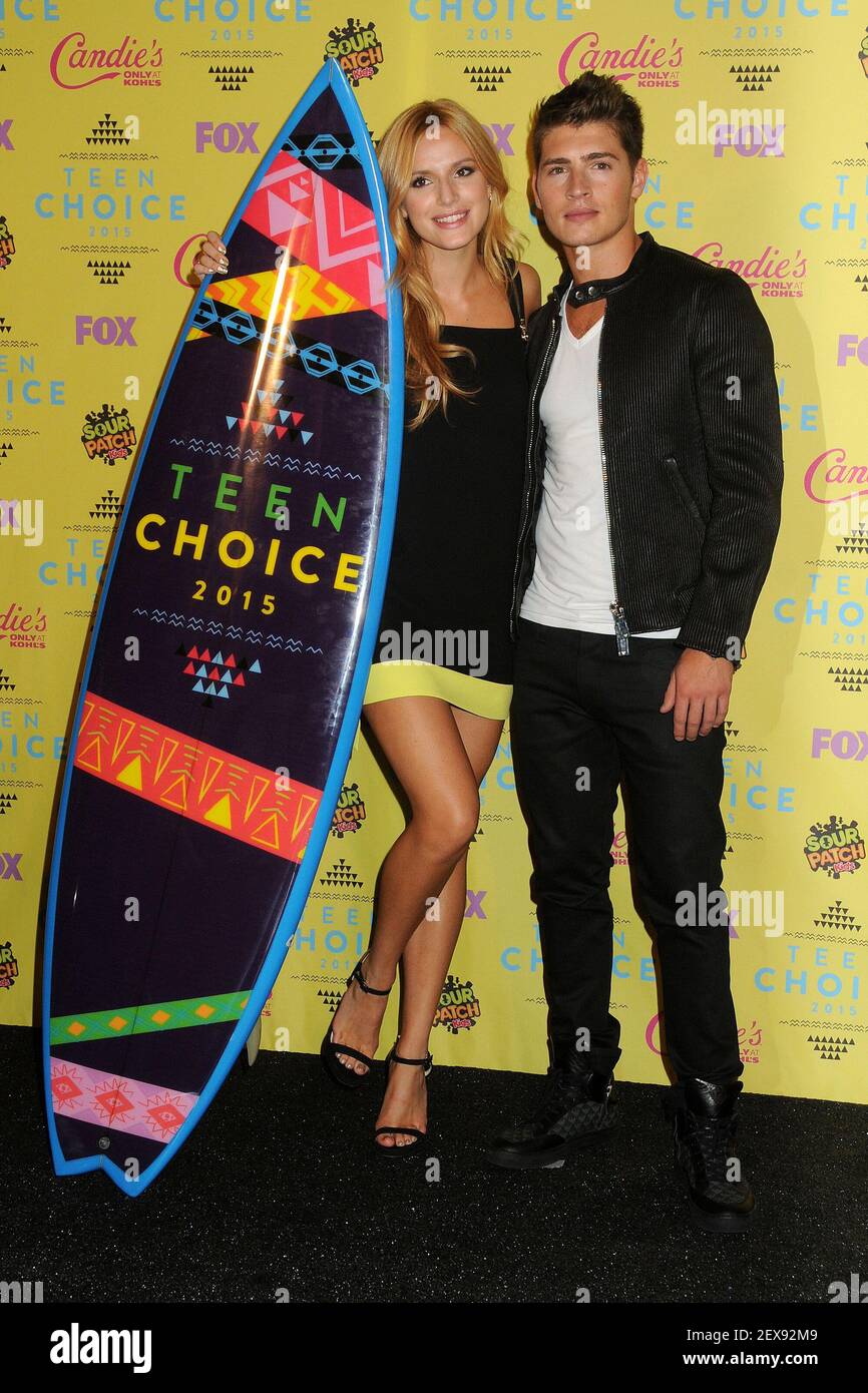 16 August 2015 - Los Angeles, California - Bella Thorne, Gregg Sulkin ...