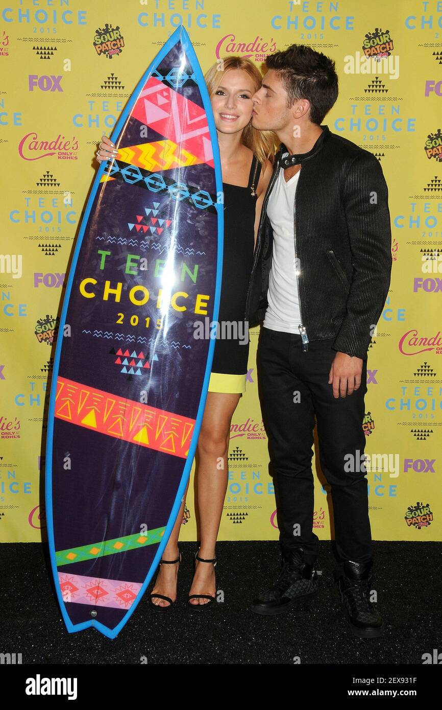16 August 2015 - Los Angeles, California - Bella Thorne, Gregg Sulkin ...
