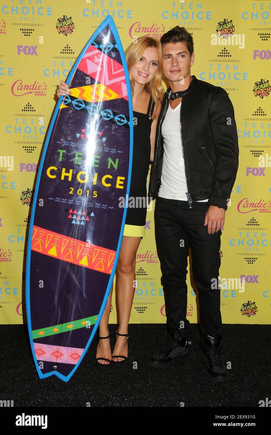 16 August 2015 - Los Angeles, California - Bella Thorne, Gregg Sulkin ...