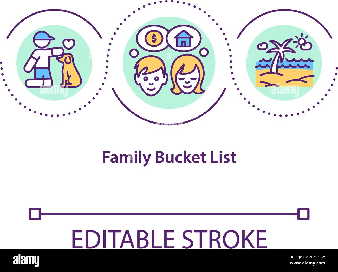 Bucket list activity Stock Vector Images - Alamy