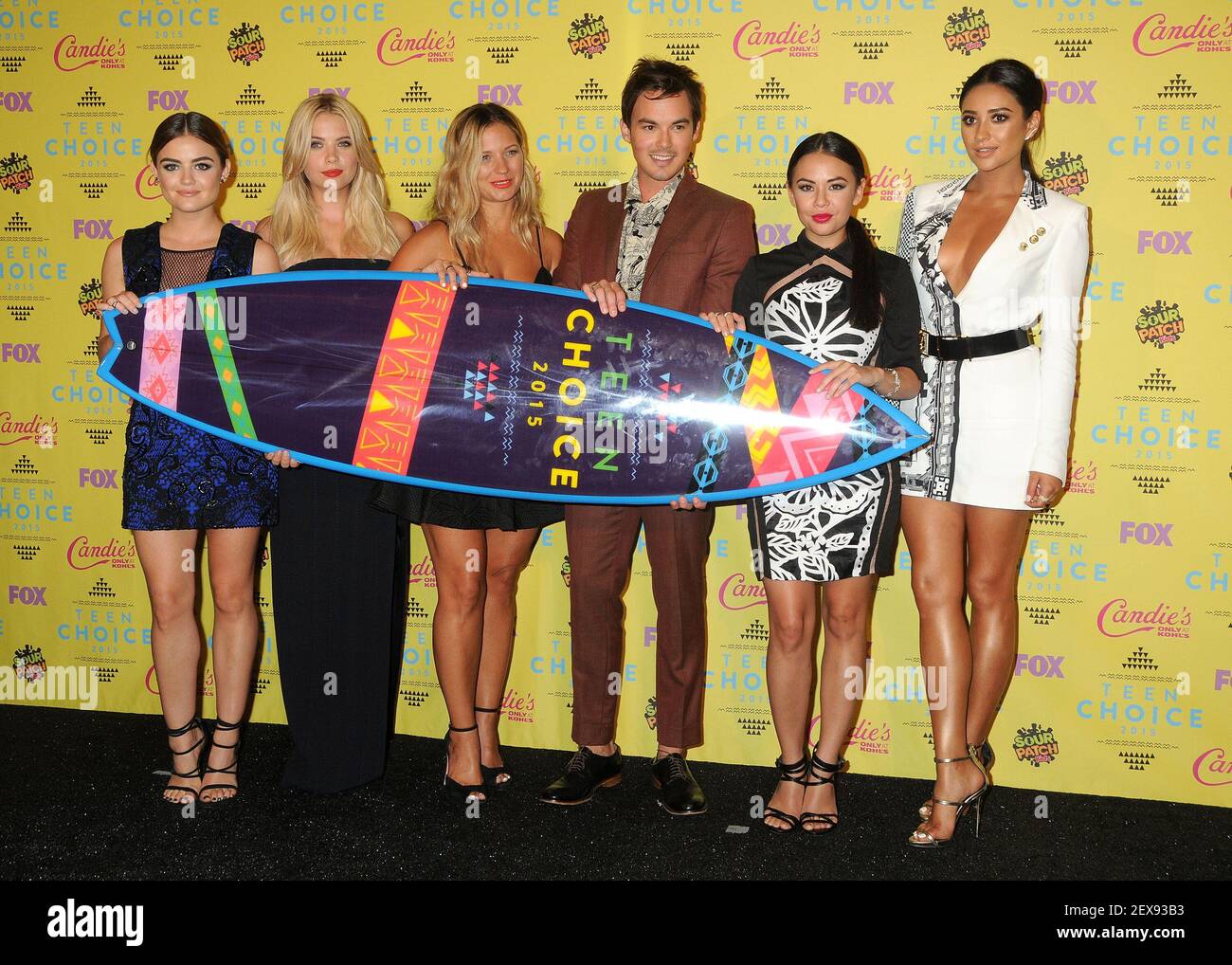 16 August 2015 - Los Angeles, California - Lucy Hale, Ashley Benson ...