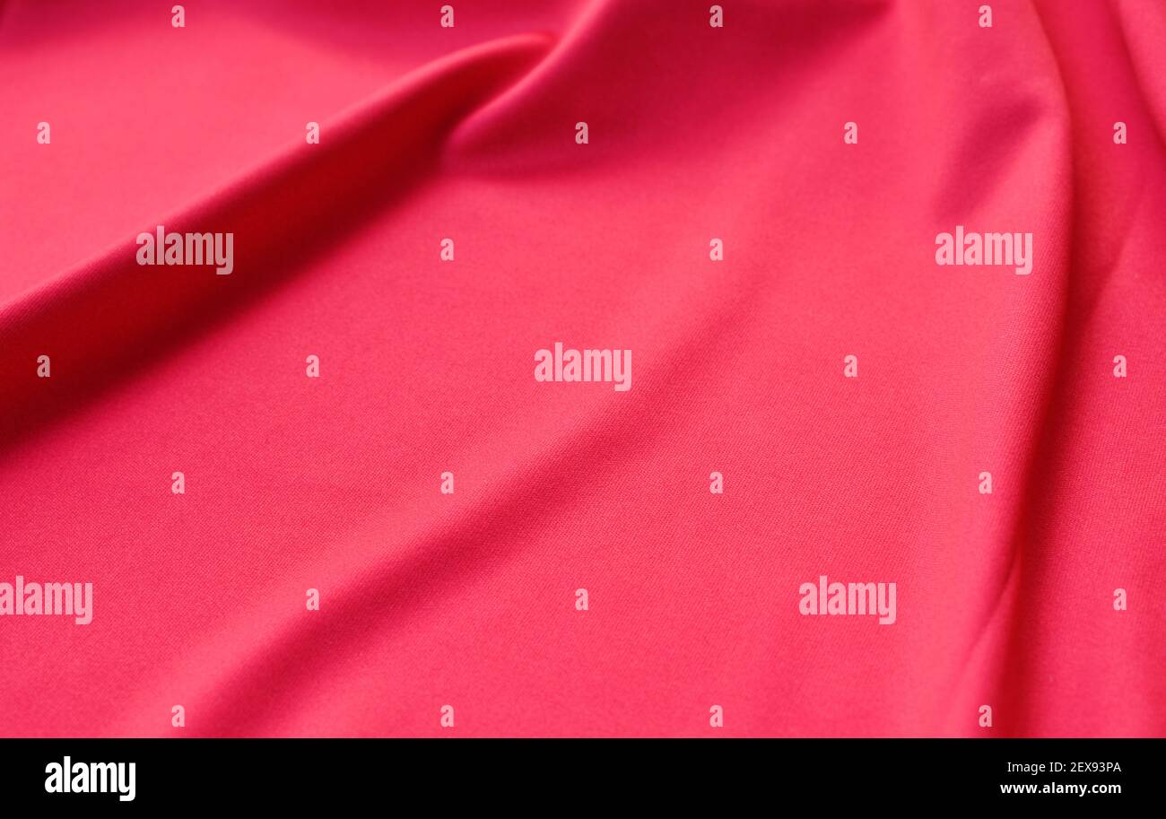 Red ruffle fabric hi-res stock photography and images - Alamy