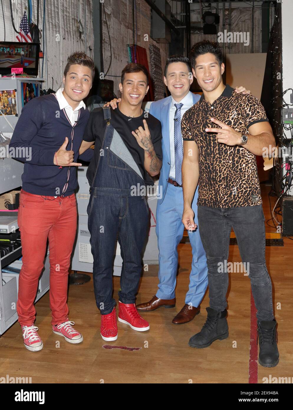MIAMI, FL-Aug 17: William Valdes, Sixto Rein, Alejandro Chaba and Chino ...