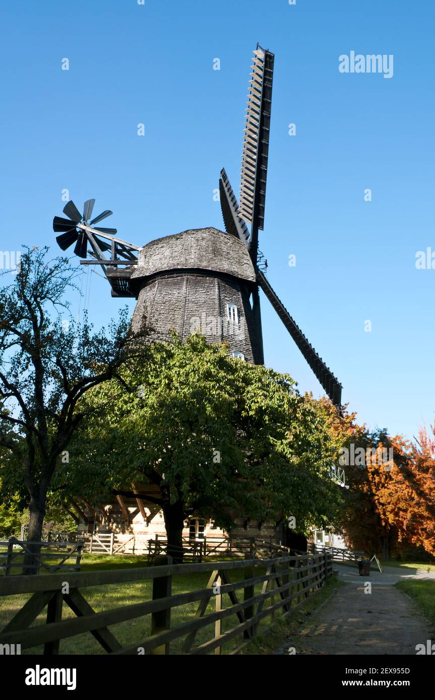 Historical brick windmill hi-res stock photography and images - Alamy