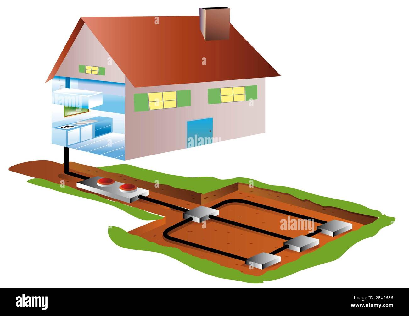 Developing land Cut Out Stock Images & Pictures - Alamy