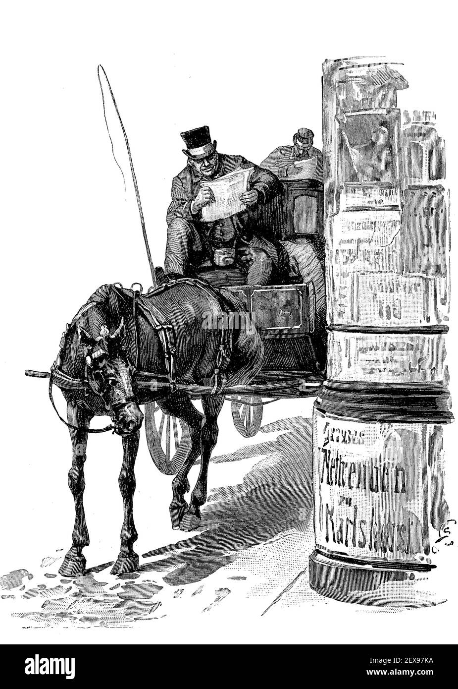 1890 carriage history historical Cut Out Stock Images & Pictures - Alamy